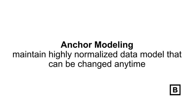 Anchor modeling | PPT