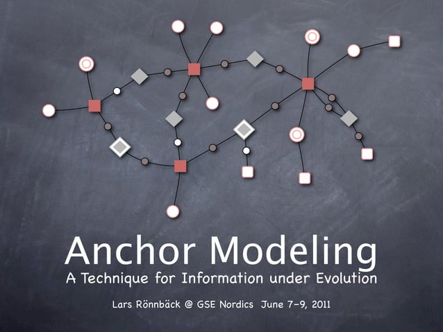Anchor Modeling GSE11 Presentation | PPT
