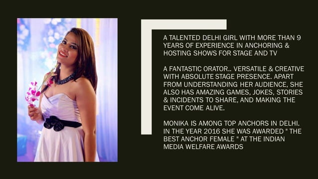 my anchor profile | PDF | Awards Shows | Events