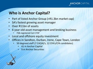 Anchor presentation | PPTX