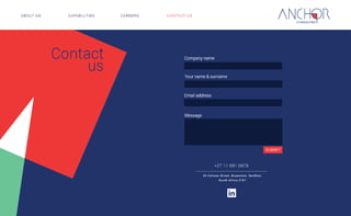 Anchor Consulting branding presentation | PDF