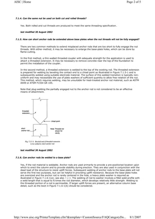 Anchor rods embeds-fa qs | PDF