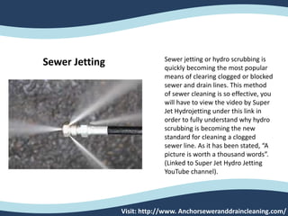 DRAIN AND SEWERS MAINTENANCE | PPT