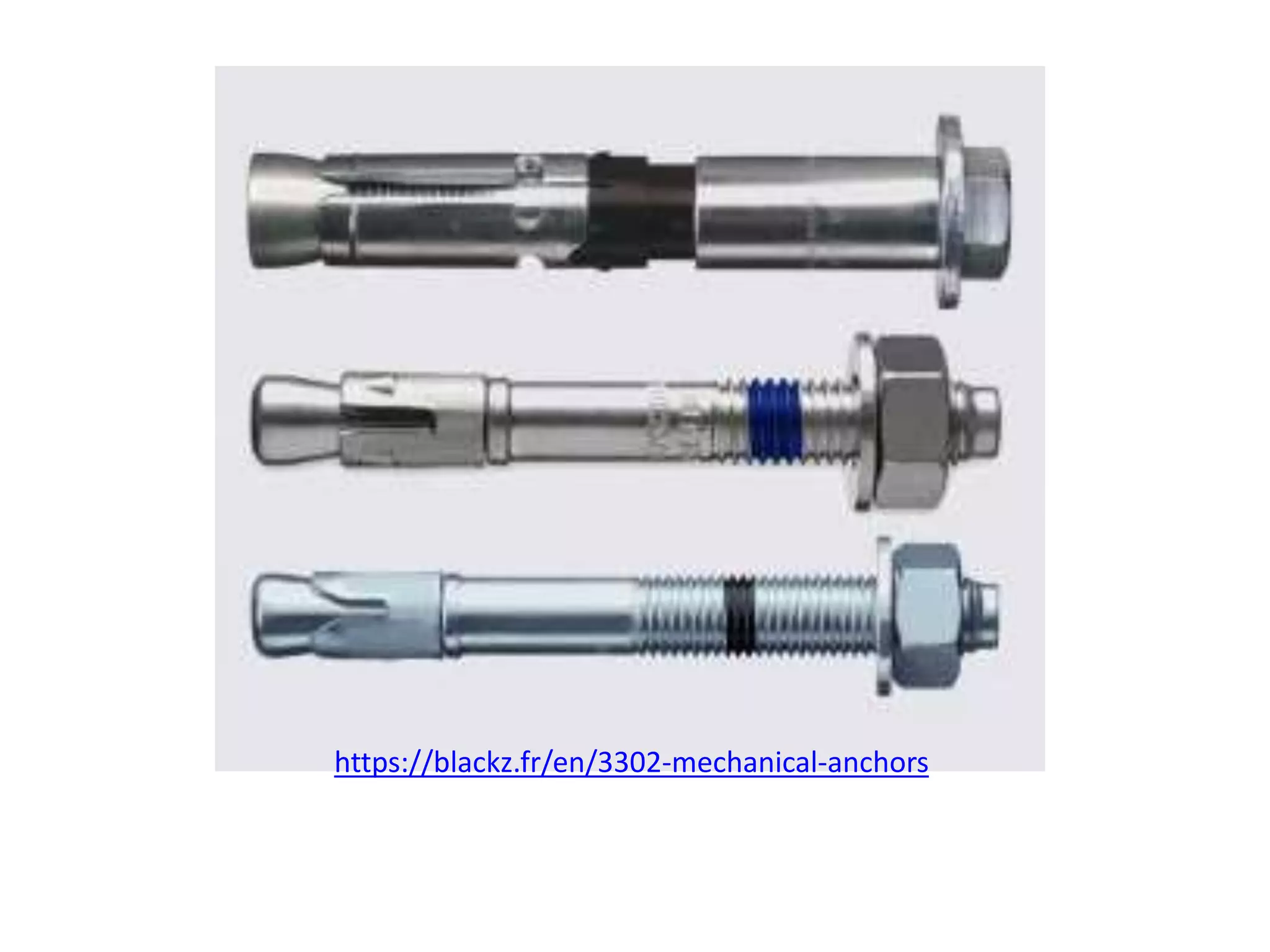 Anchors in civil engineering works | PPTX