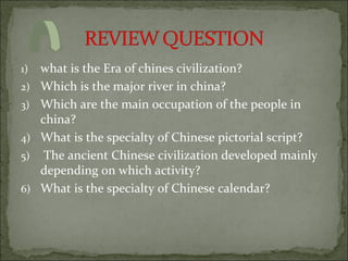 Ancient chinese-civilization | PPT