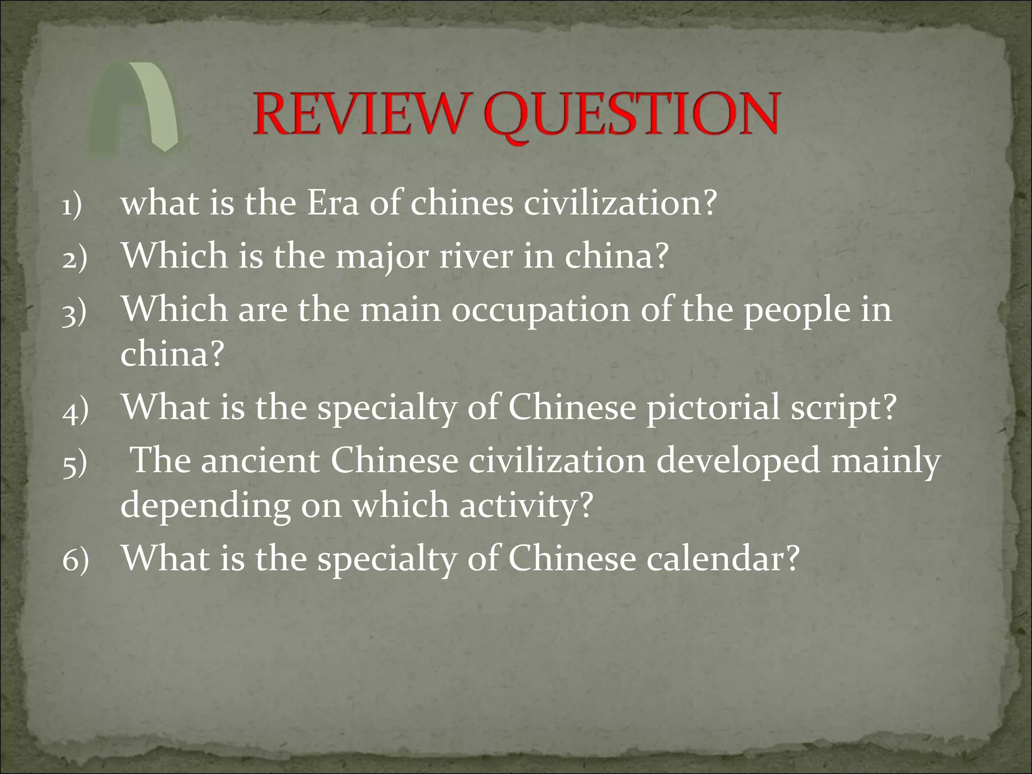 Ancient chinese-civilization | PPT