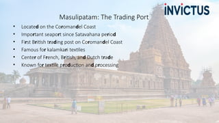 Ancient-Cities-of-India--Thanjavur--Masulipatam--and-Surat (1).pptx
