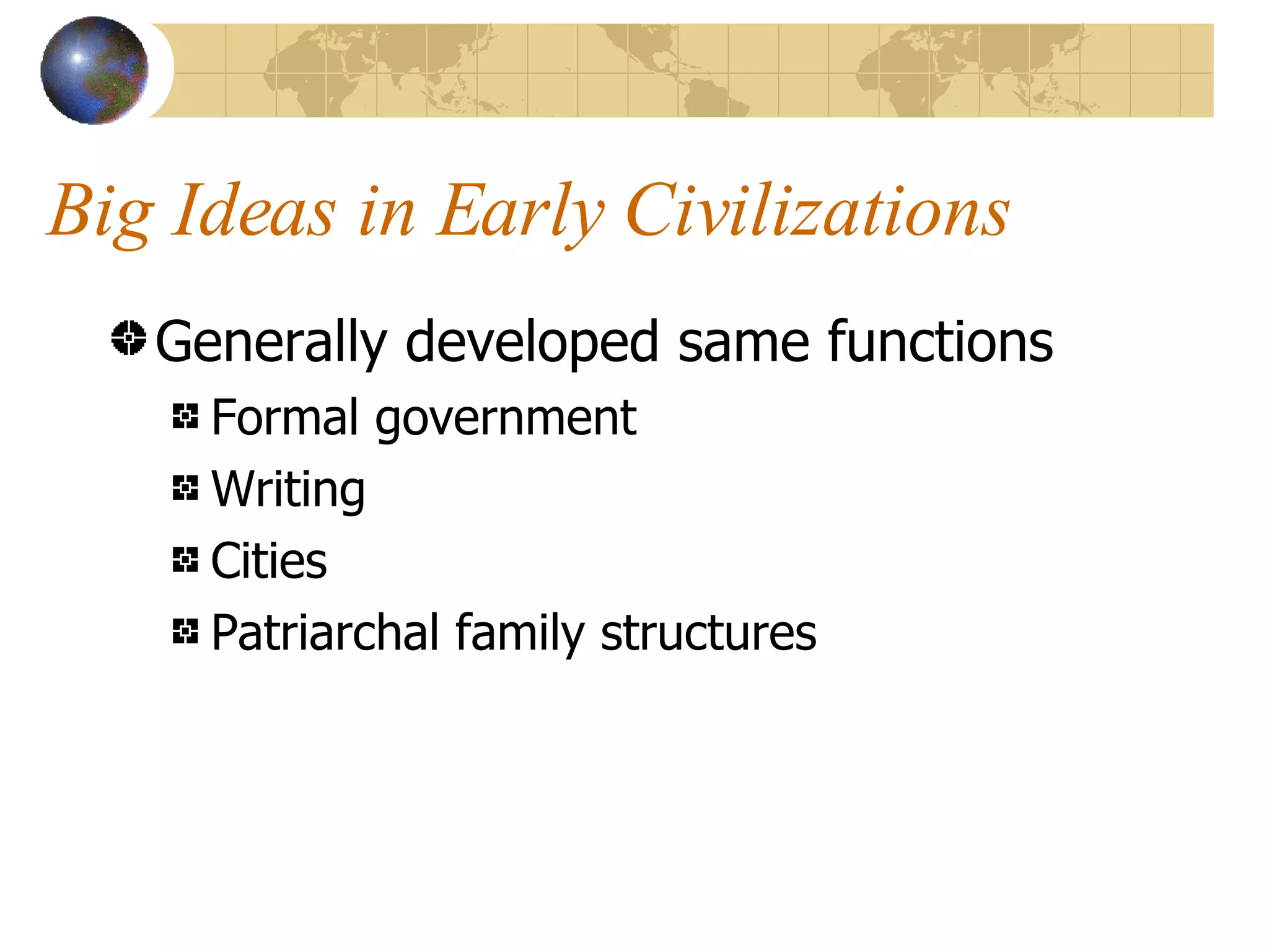 Ancient Civilizations | PPT