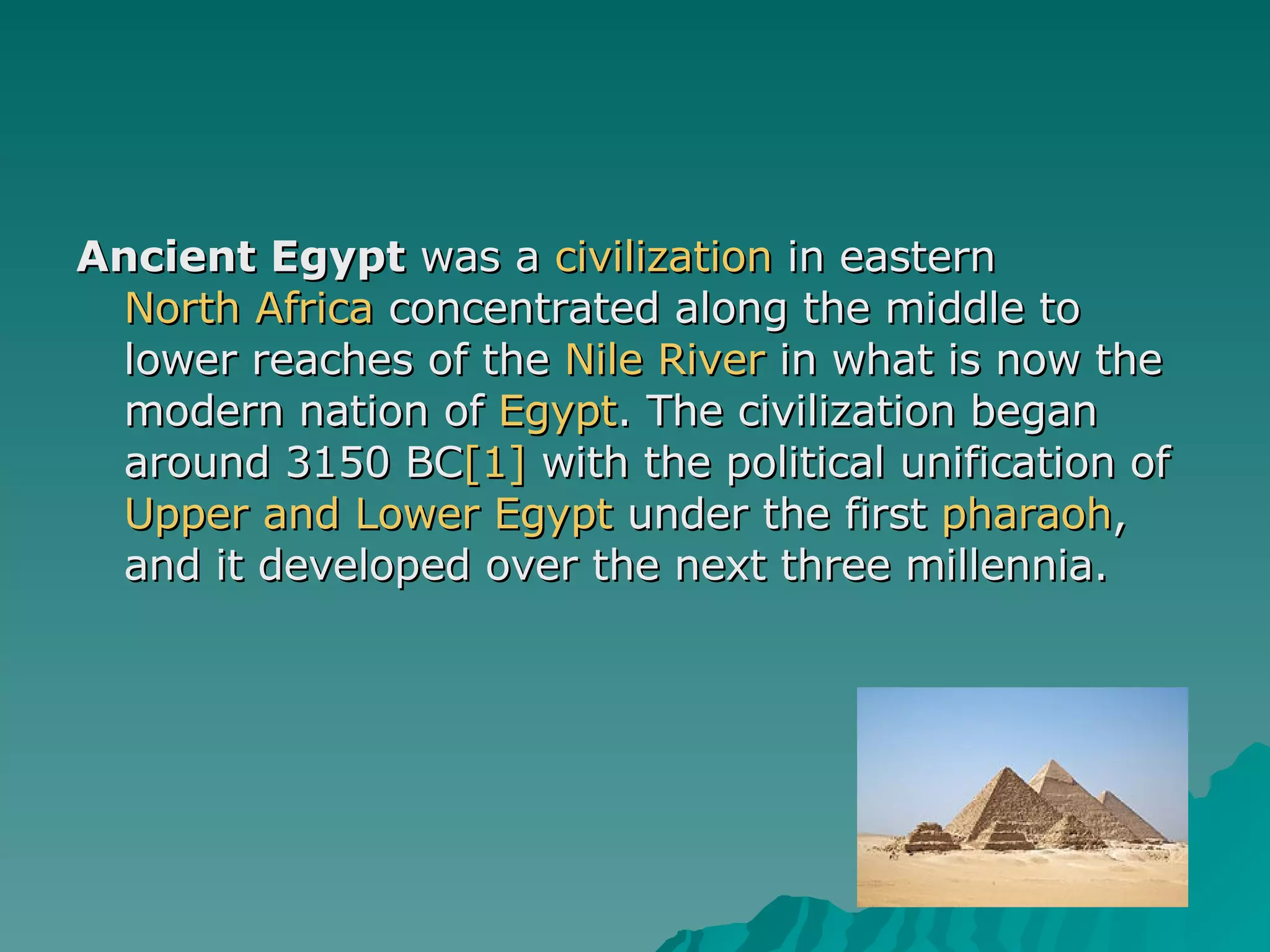 Ancient Egypt | PPT