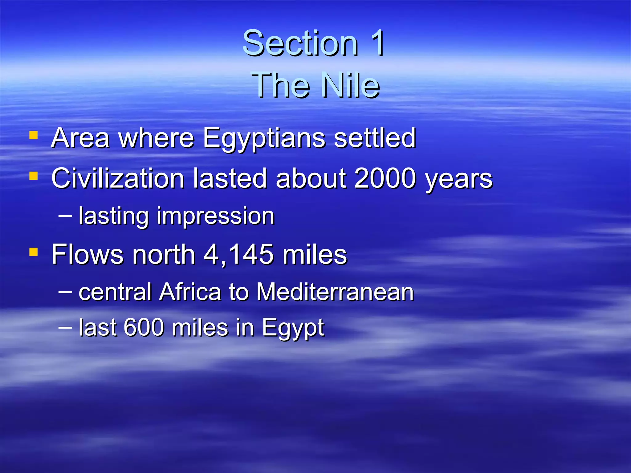 Ancient Egypt Civilization | PPT