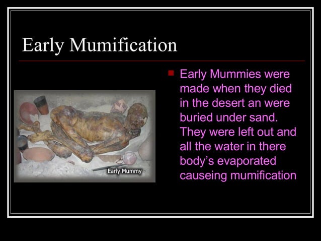 Ancient Egypt Mummification | PPT