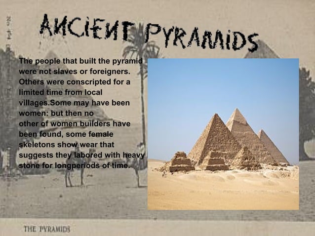 Ancient Egypt Project | PPT