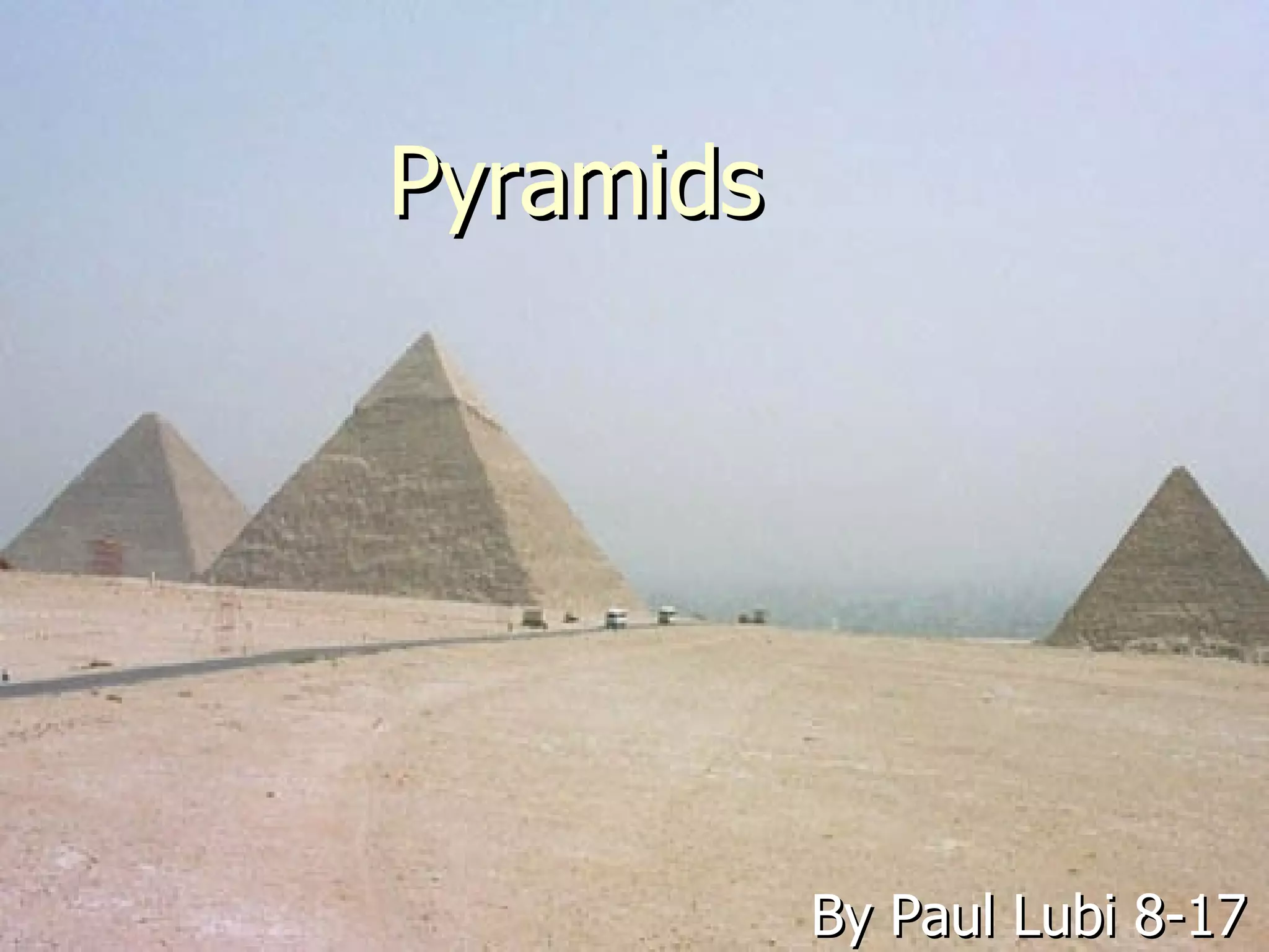 Ancient Egypt Project Pyramids | PPT