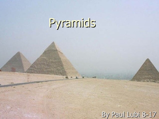Ancient Egypt Project Pyramids | PPT