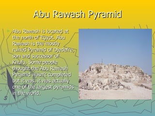 Ancient Egypt Project Pyramids | PPT