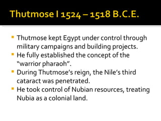 Ancient Egypt, The New Kingdom | PPT