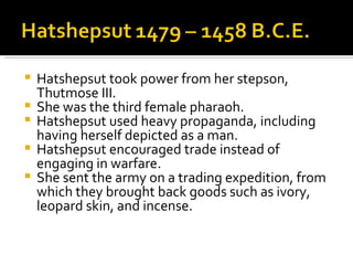 Ancient Egypt, The New Kingdom | PPT