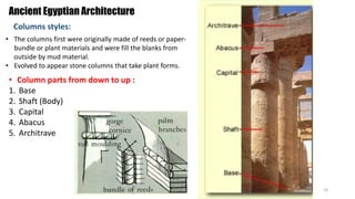 Ancient-Egyptian-Architecture historical | PPT