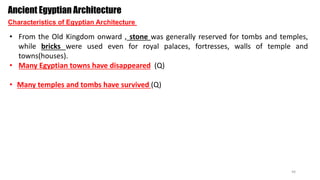 Ancient-Egyptian-Architecture historical | PDF