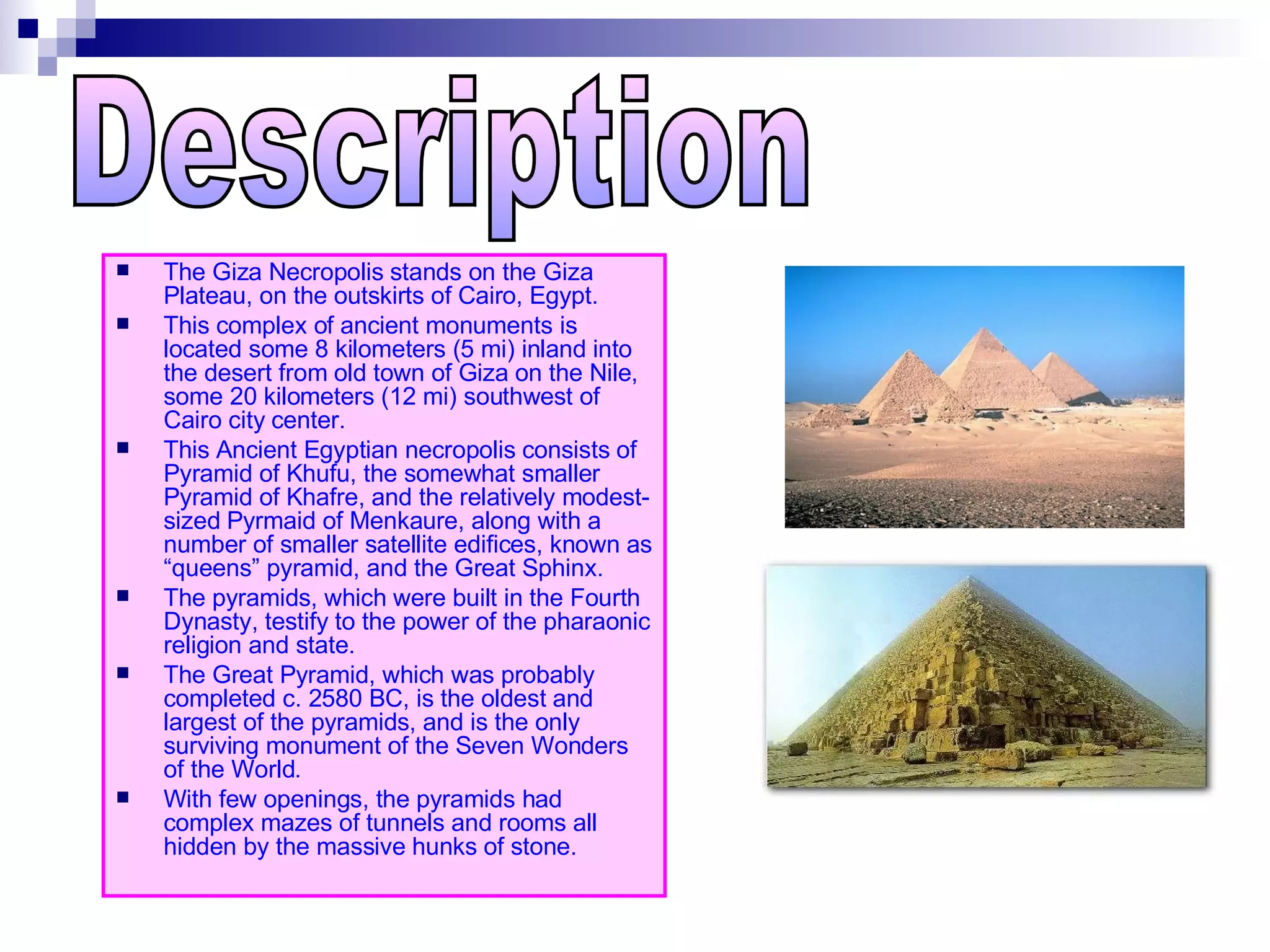 Ancient Egyptian Project | PPT