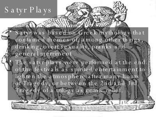 Ancient Greece Drama And Theater | PPT