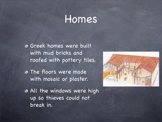 Ancient Greece Daily Life | PDF | Food & Drink