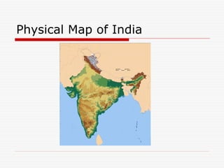 Physical Map Of Ancient India