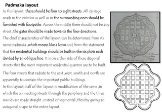 Ancient Indian town planning focused on creating structured and ...