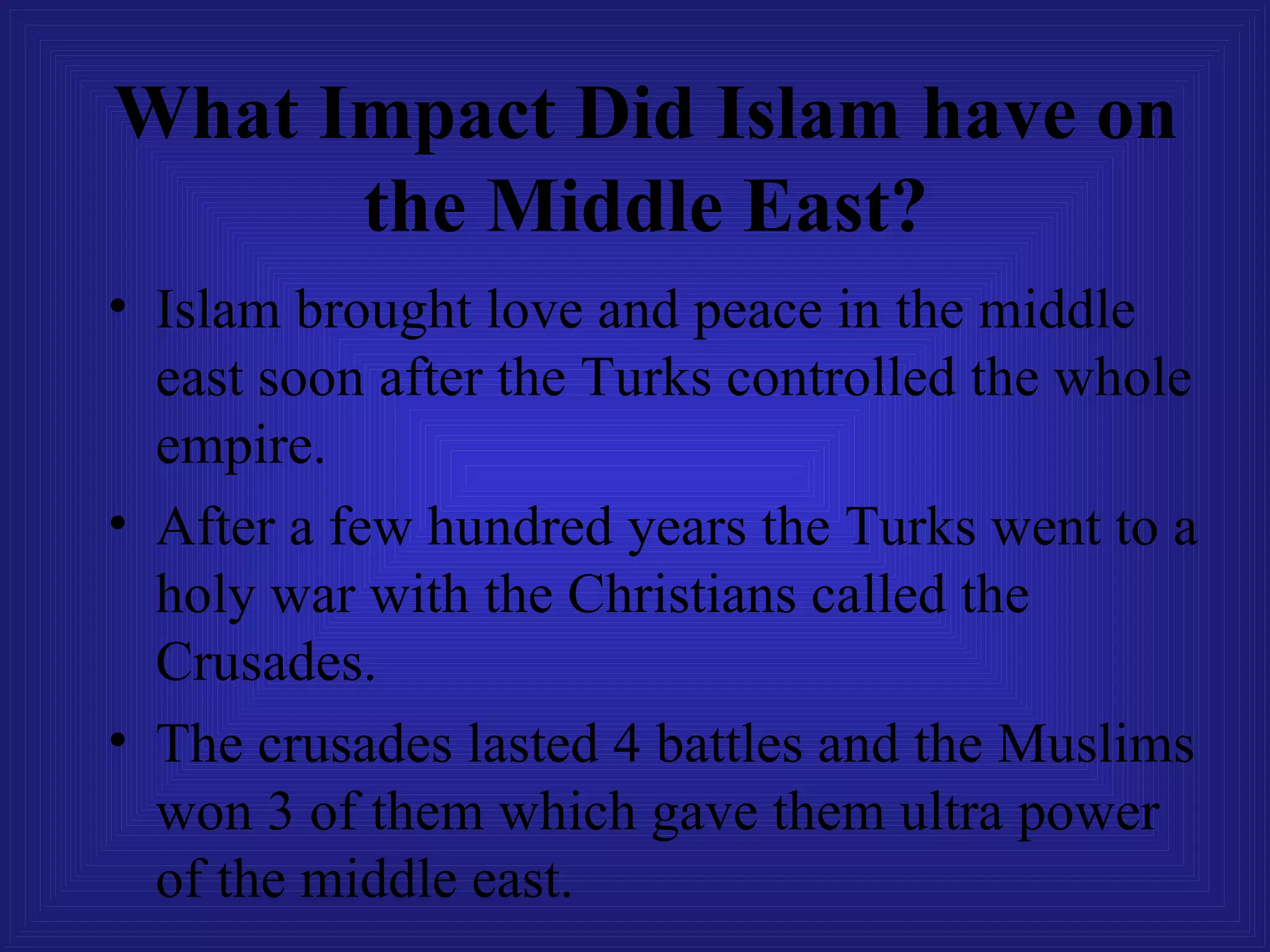 Ancient Islam Presentation | PPT