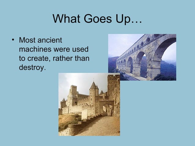 Ancient Machines: Siege Engines | PPT