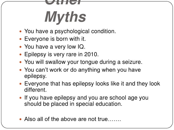 Ancient Myths Epilepsy