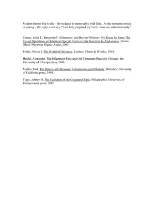 Ancient Or Modern Heroism | PDF