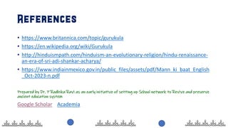 The Vedic Gurukulam System of Education | PDF