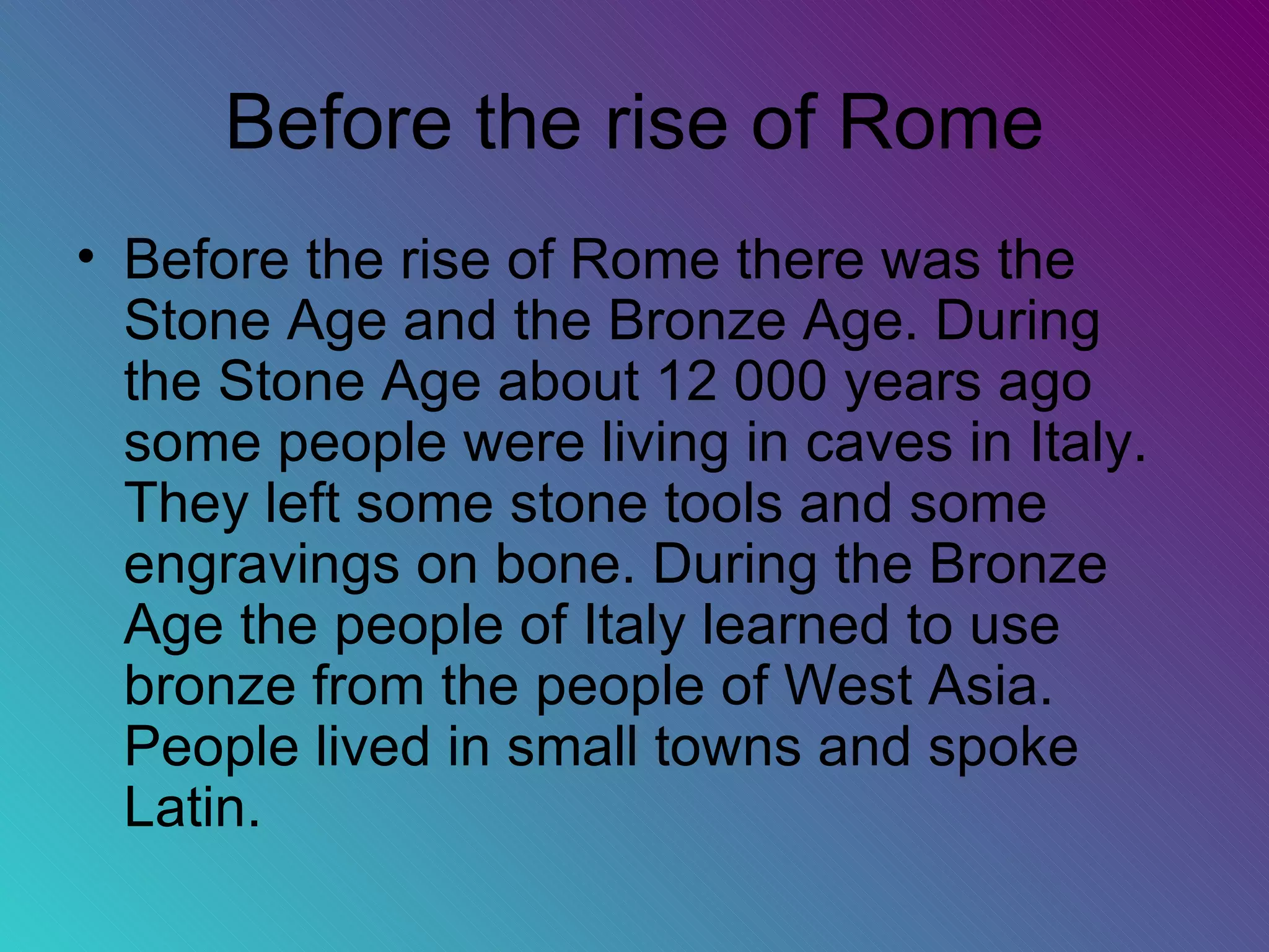 Ancient Rome | PPT