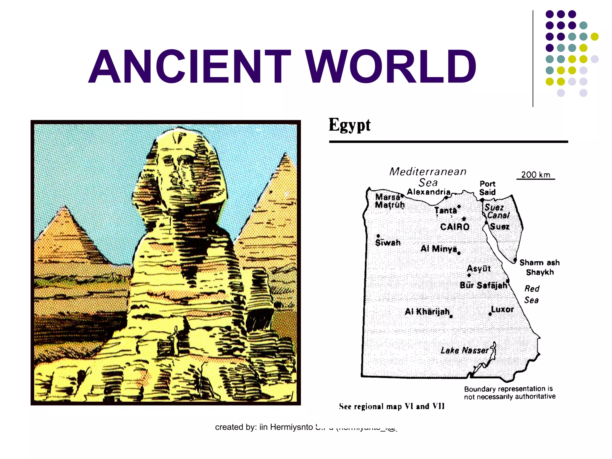 Ancient World (teaching materials) | PPT