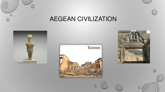 Ancient aegean civilization