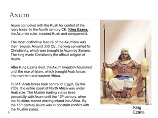 Ancient African Civilizations | PPTX