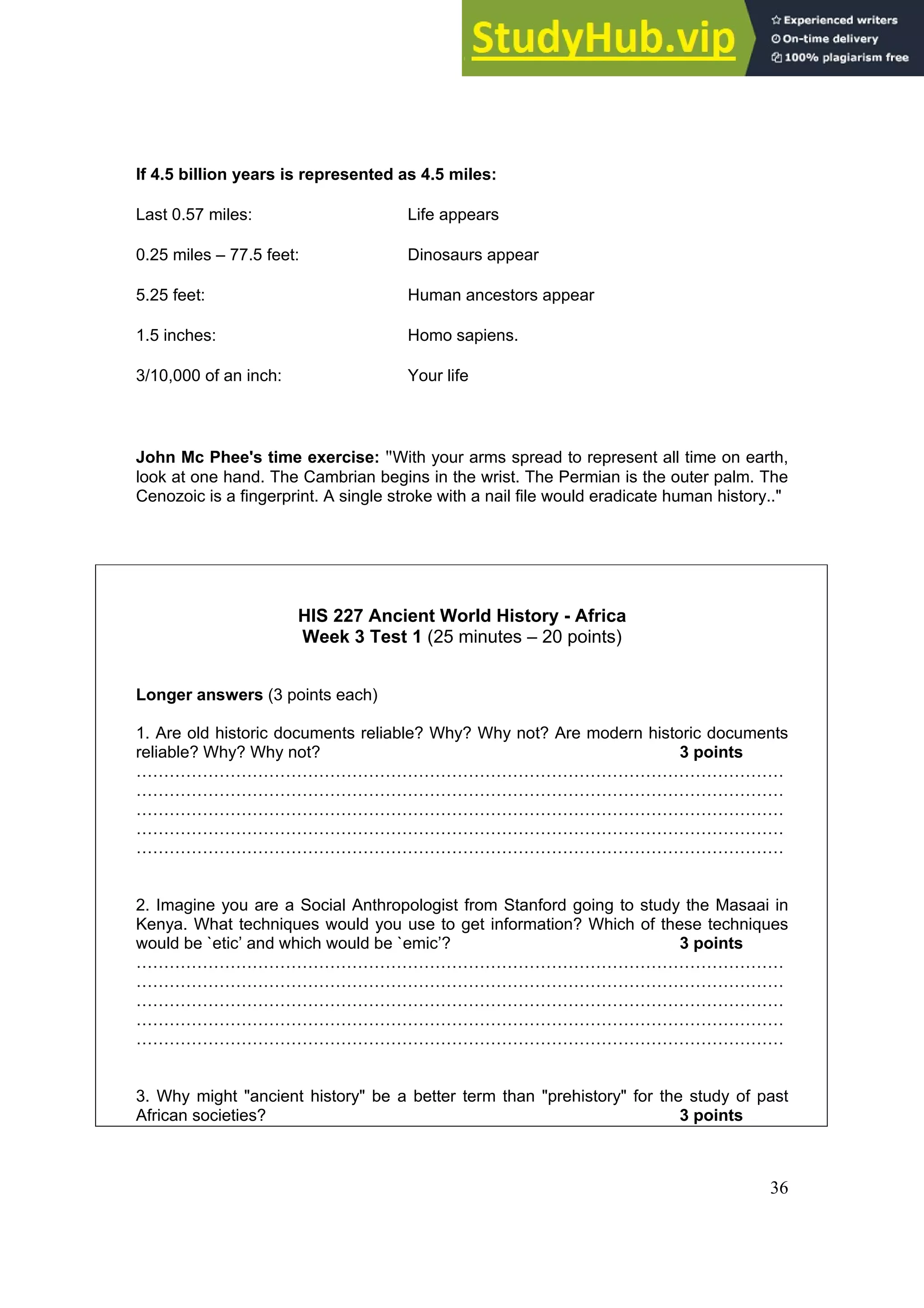 Ancient African History | PDF