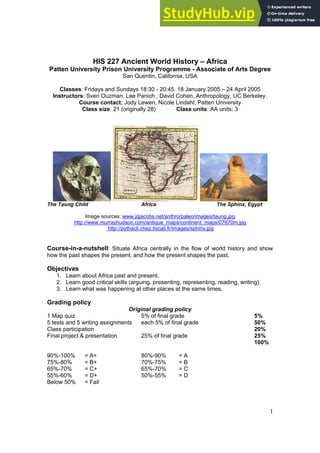 Ancient African History | PDF | Africa Travel | Travel Locations