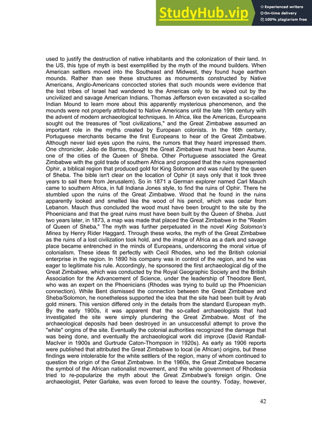 Ancient African History | PDF