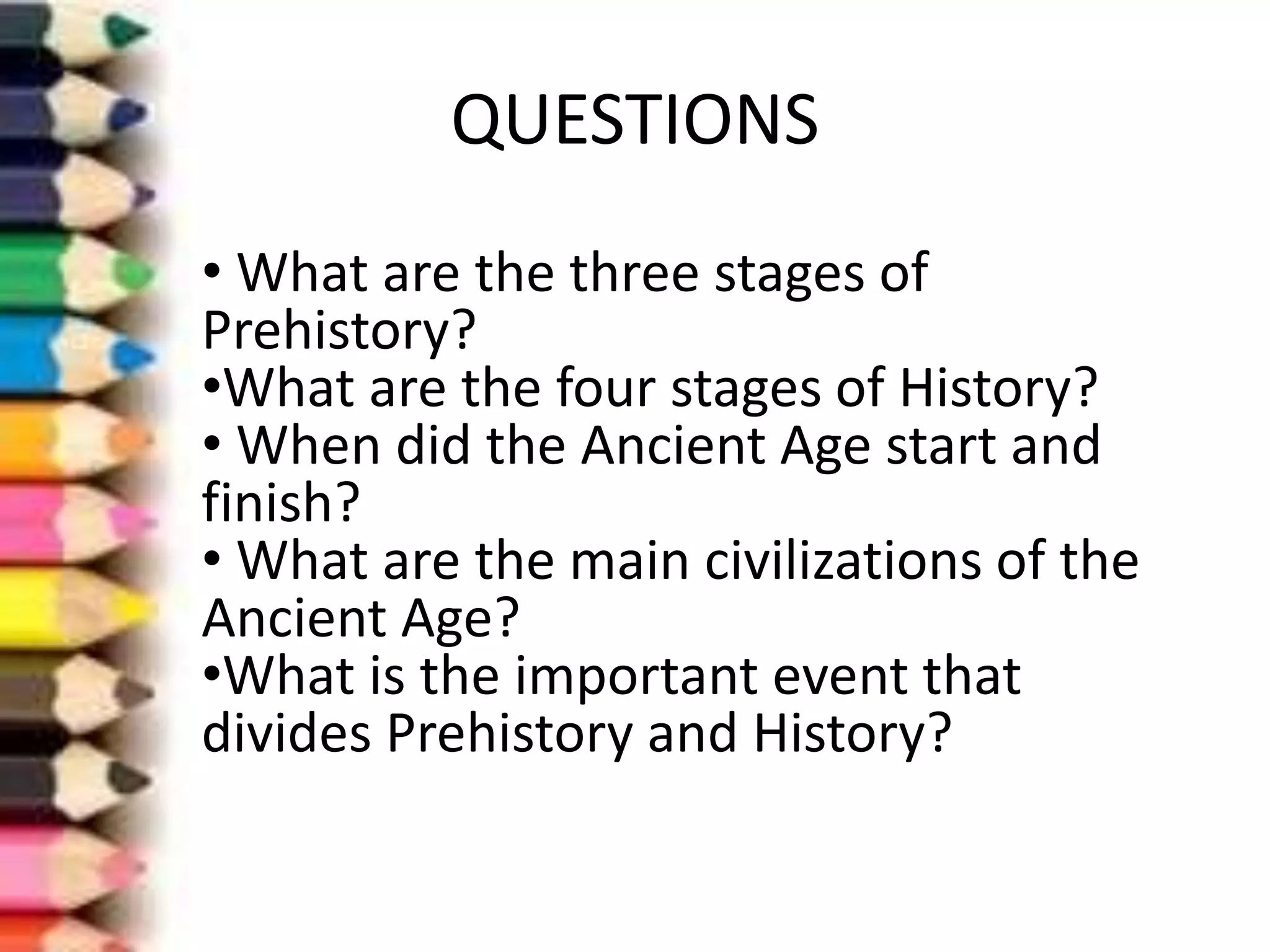 Ancient age 4th of primary social science | PPTX