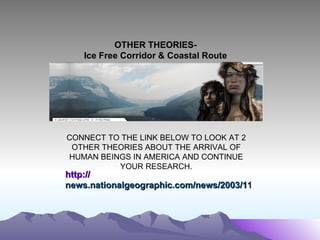 Ancient america beringia | PPT
