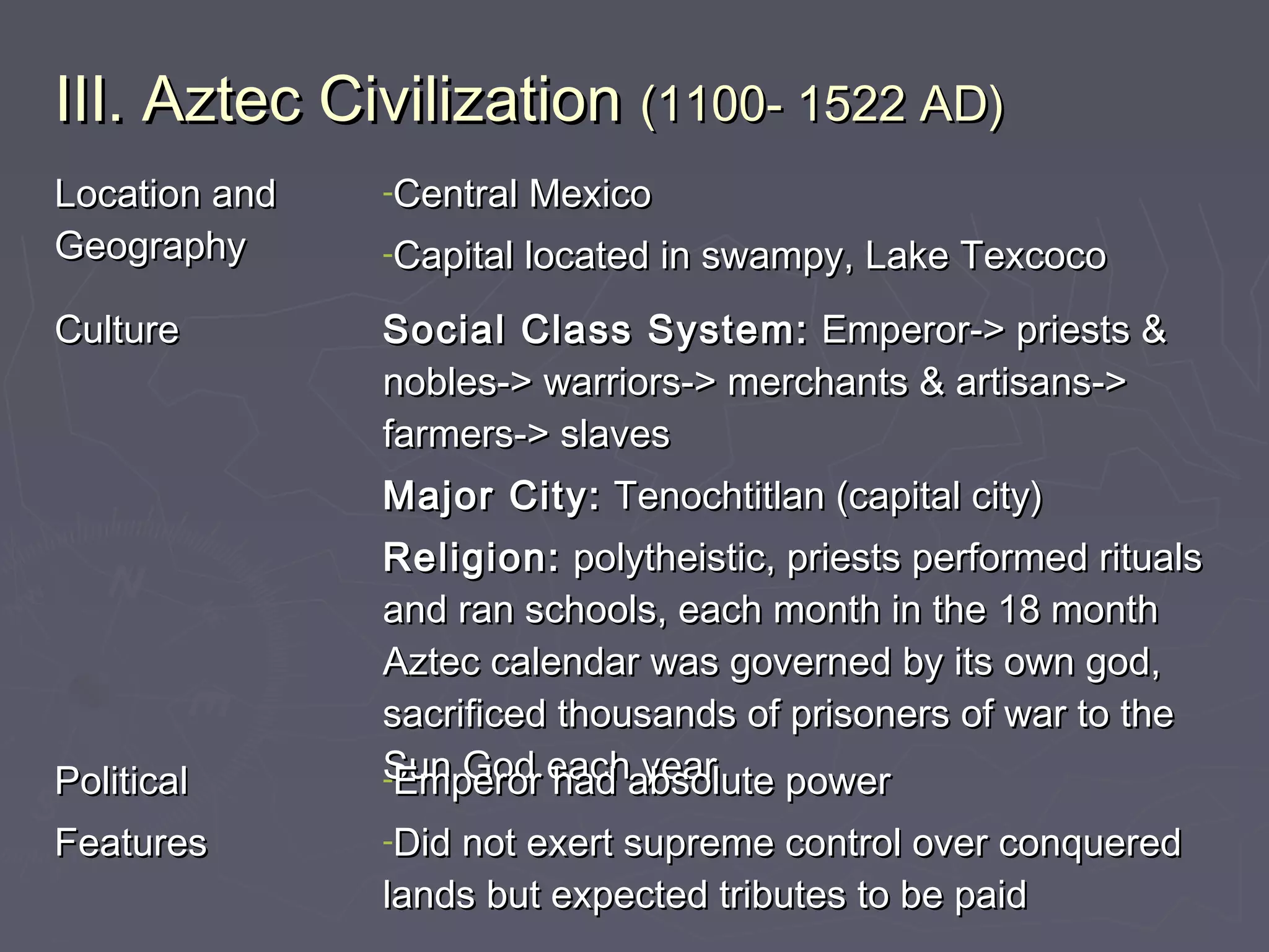 Ancient american civilizations | PPT