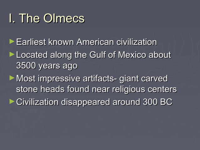 Ancient american civilizations | PPT | Geography | Science