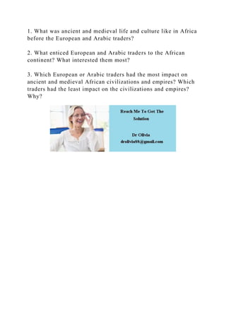 Ancient and Medieval African Civilizations WorksheetHIS356 Ve.docx