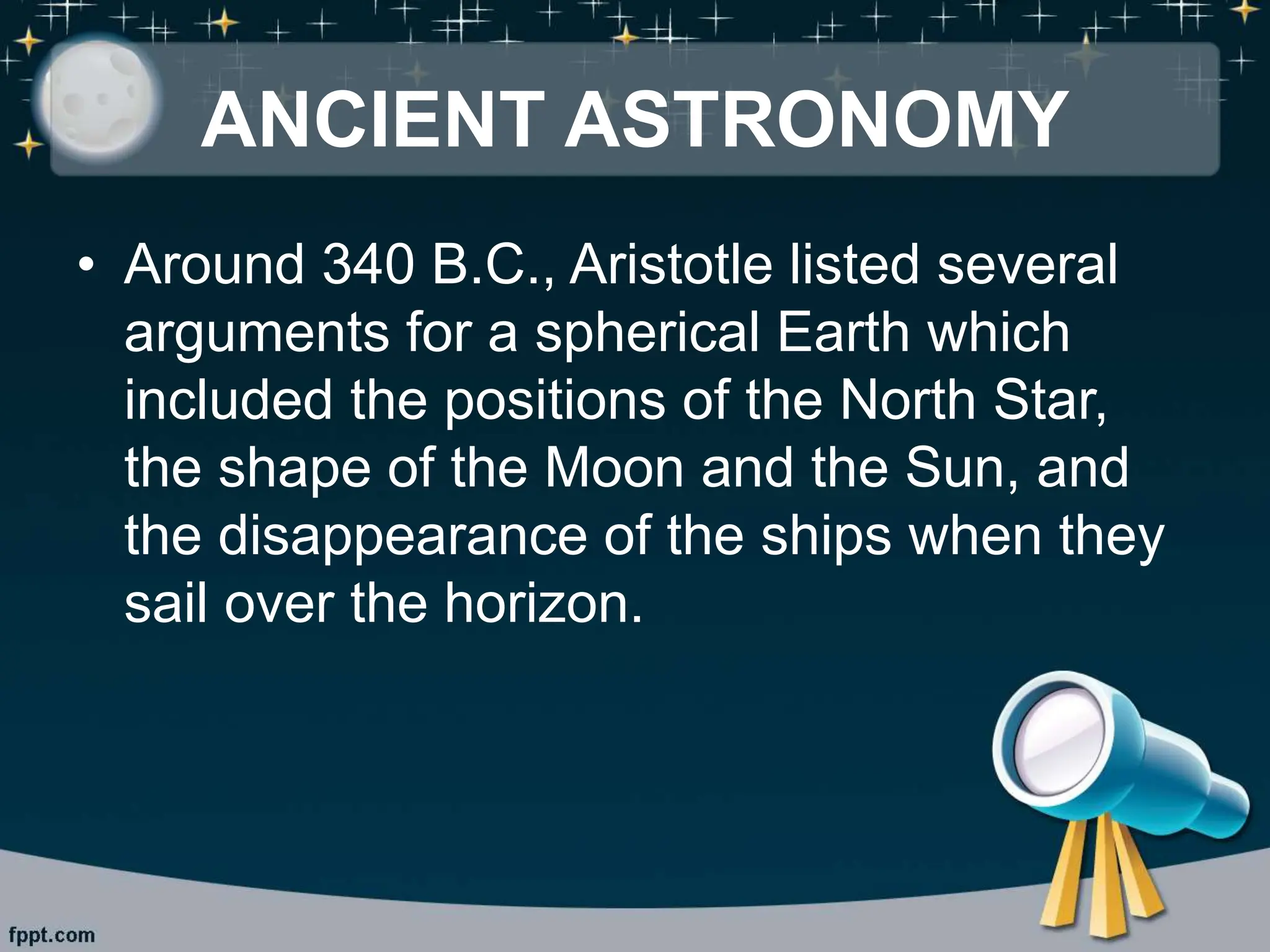 Ancient Astronomy for senior High School students | PPT