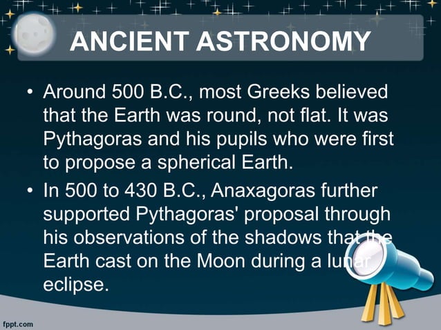 Ancient Astronomy for senior High School students | PPT