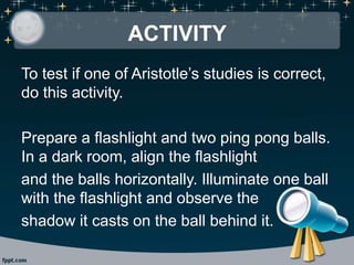 Ancient Astronomy for senior High School students | PPT