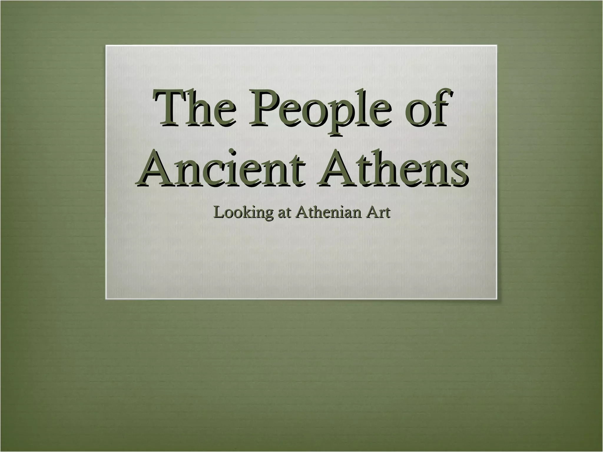 Ancient athens | PPT