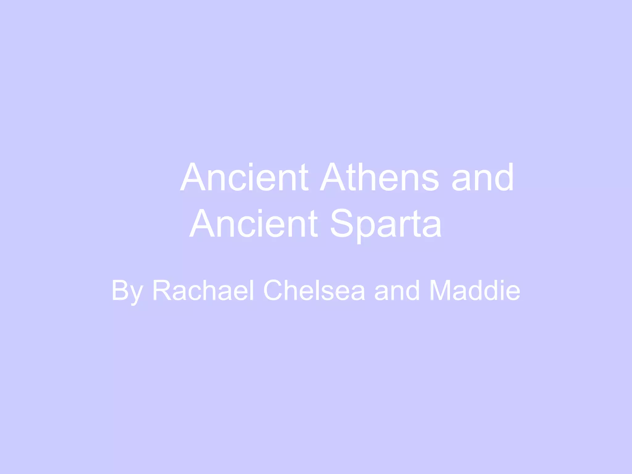 Ancient athens and ancient sparta | PPT | Geography | Science